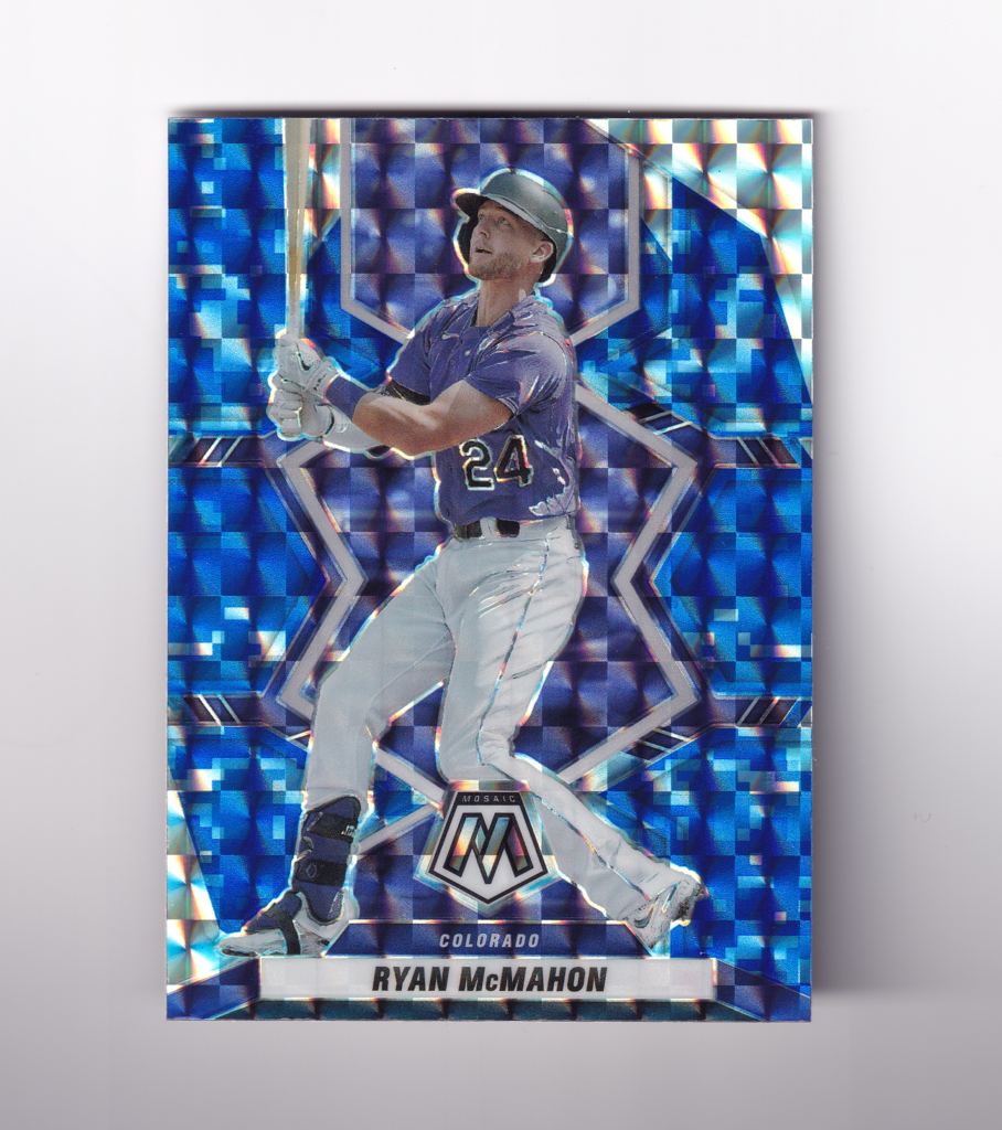 2022 Panini Mosaic Blue Ryan McMahon - Moore Sports Cards