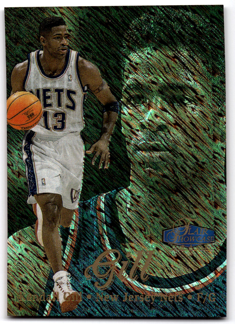 1997-98 Flair Showcase Grace Showstopper Kendall Gill - Moore Sports Cards