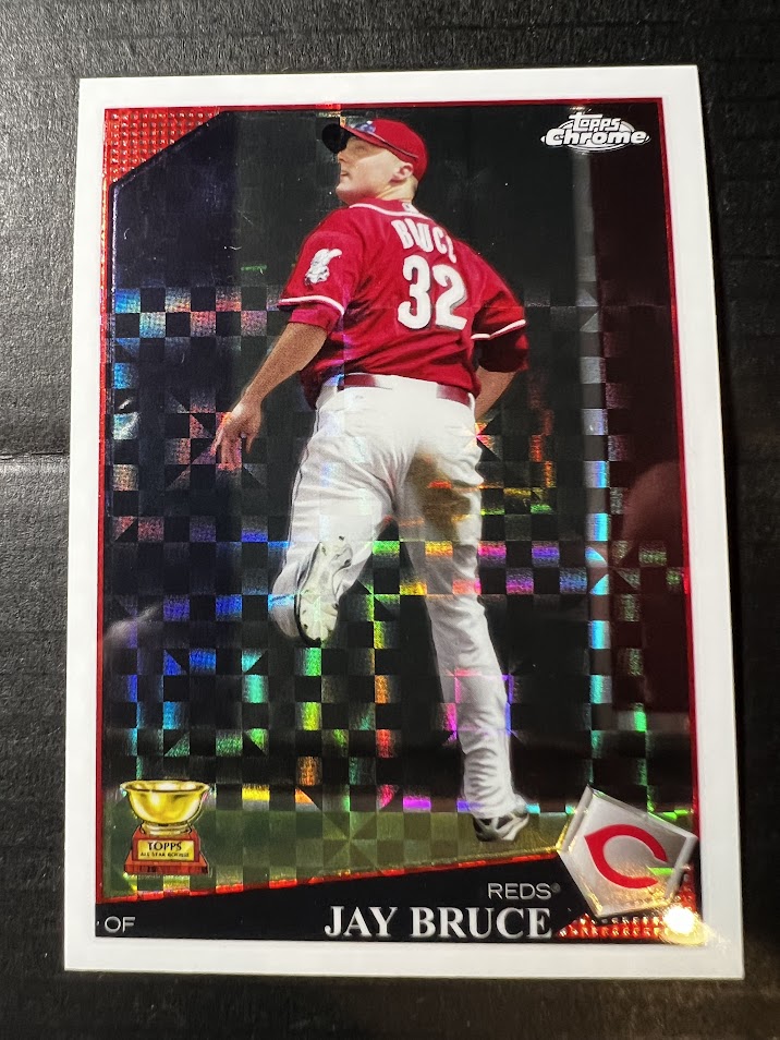 2009 Topps Chrome Jay Bruce Xfractor - Moore Sports Cards