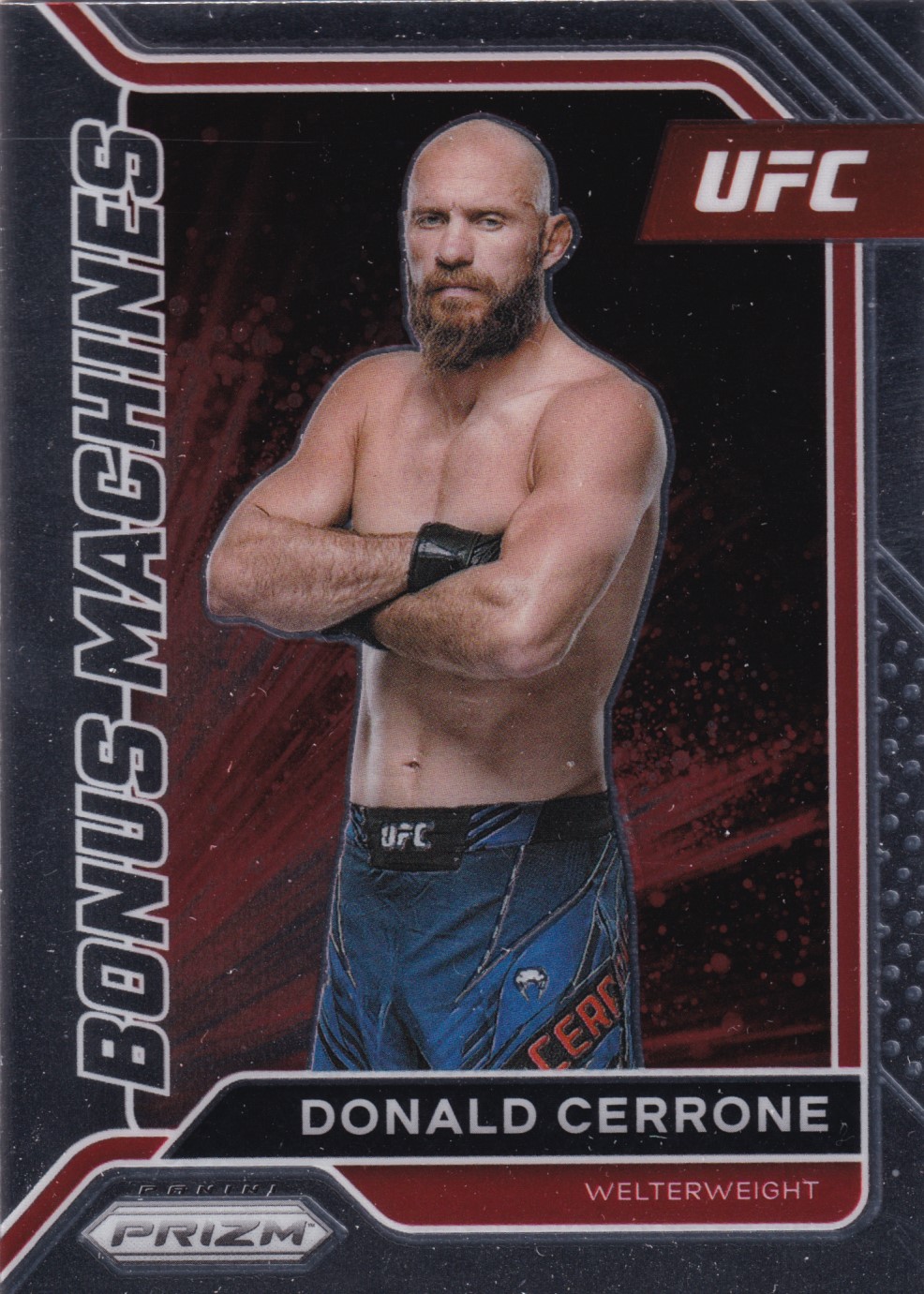 2022 UFC Panini Prizm Donald Cerrone Machines - Moore Sports Cards