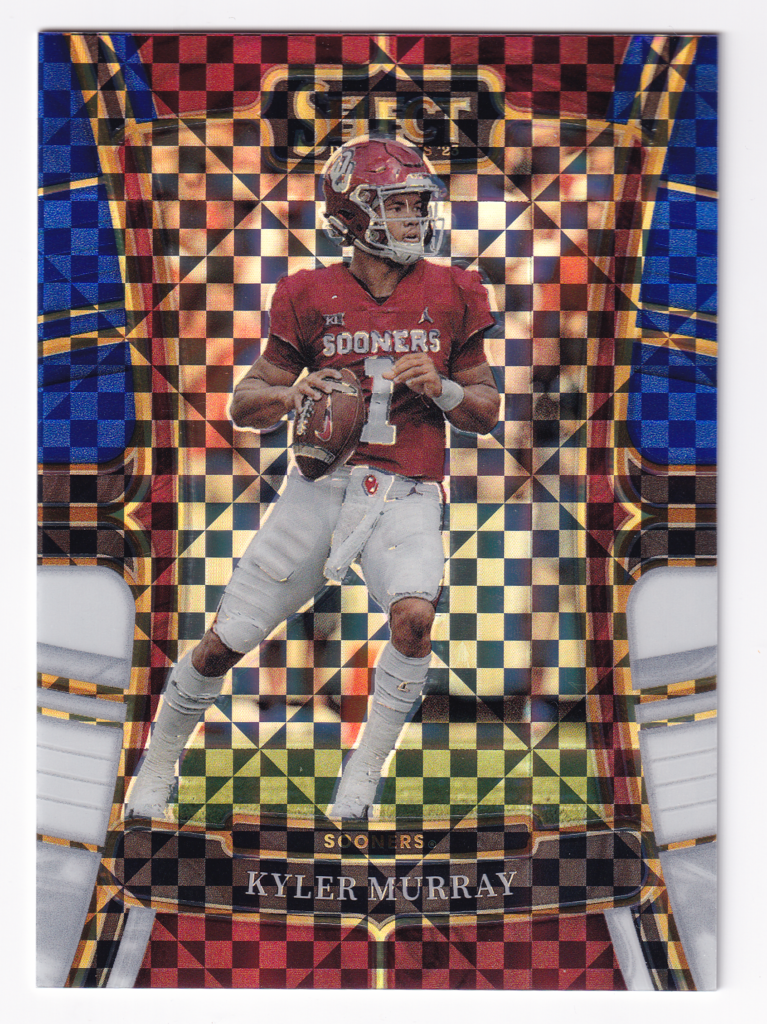 2023 Select Draft Picks Kyler Murray Blue Squares /100 - Moore Sports Cards