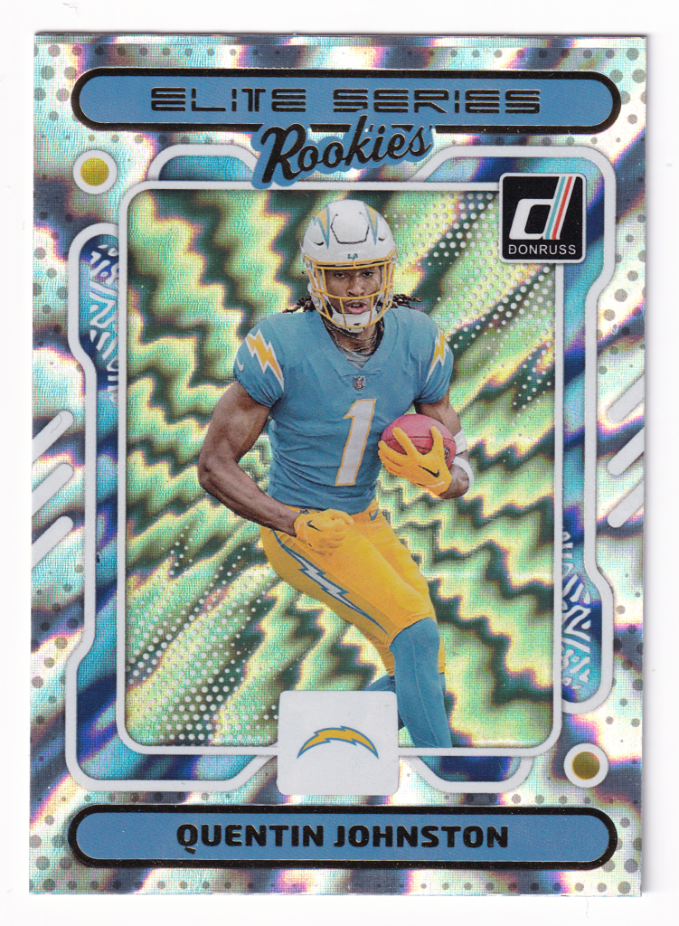 2023 Dunruss Elite Series Quentin Johnston RC - Moore Sports Cards